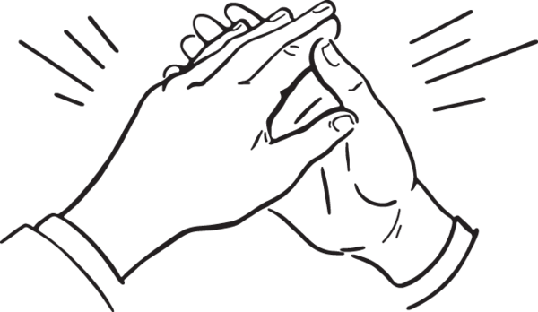 Clapping Hands Coloring Pages Coloring Pages